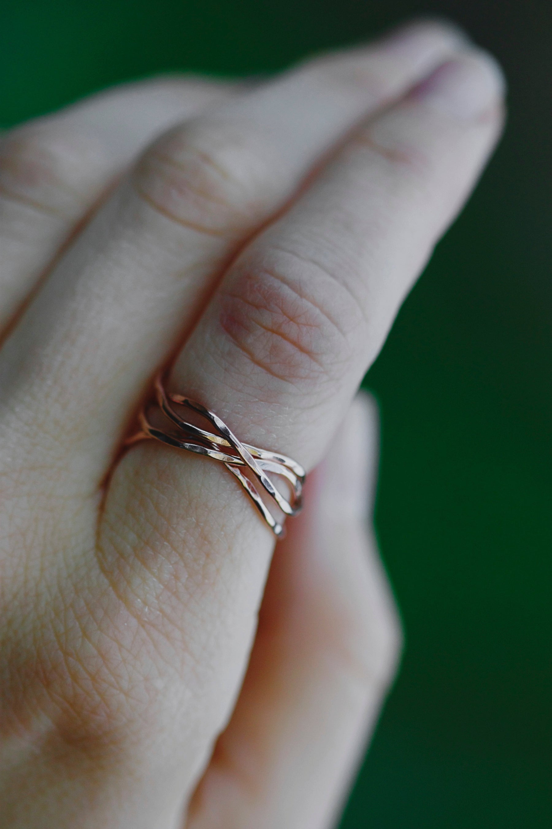 Nest Ring (Discontinued) - Handmade Stacking Ring in Various Metals ...