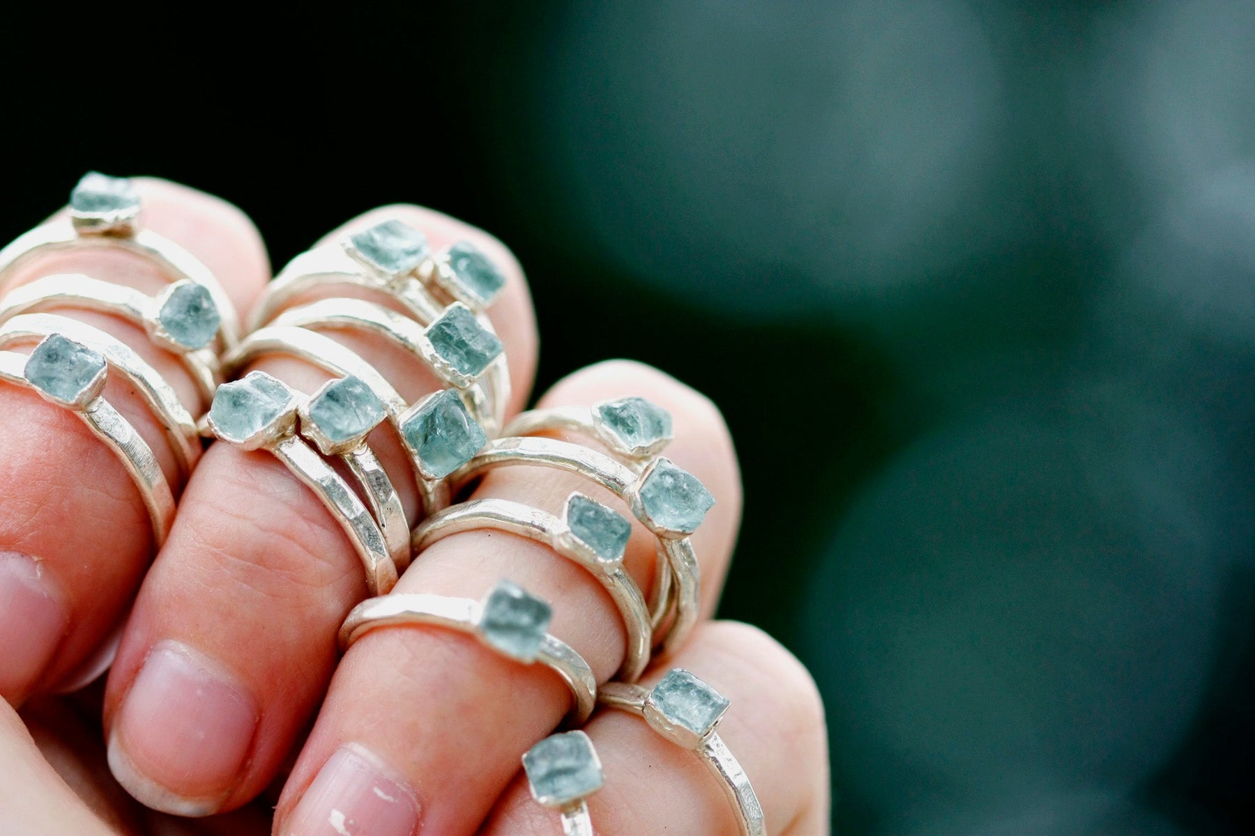 Rain · March Stackable Ring - Little Sycamore